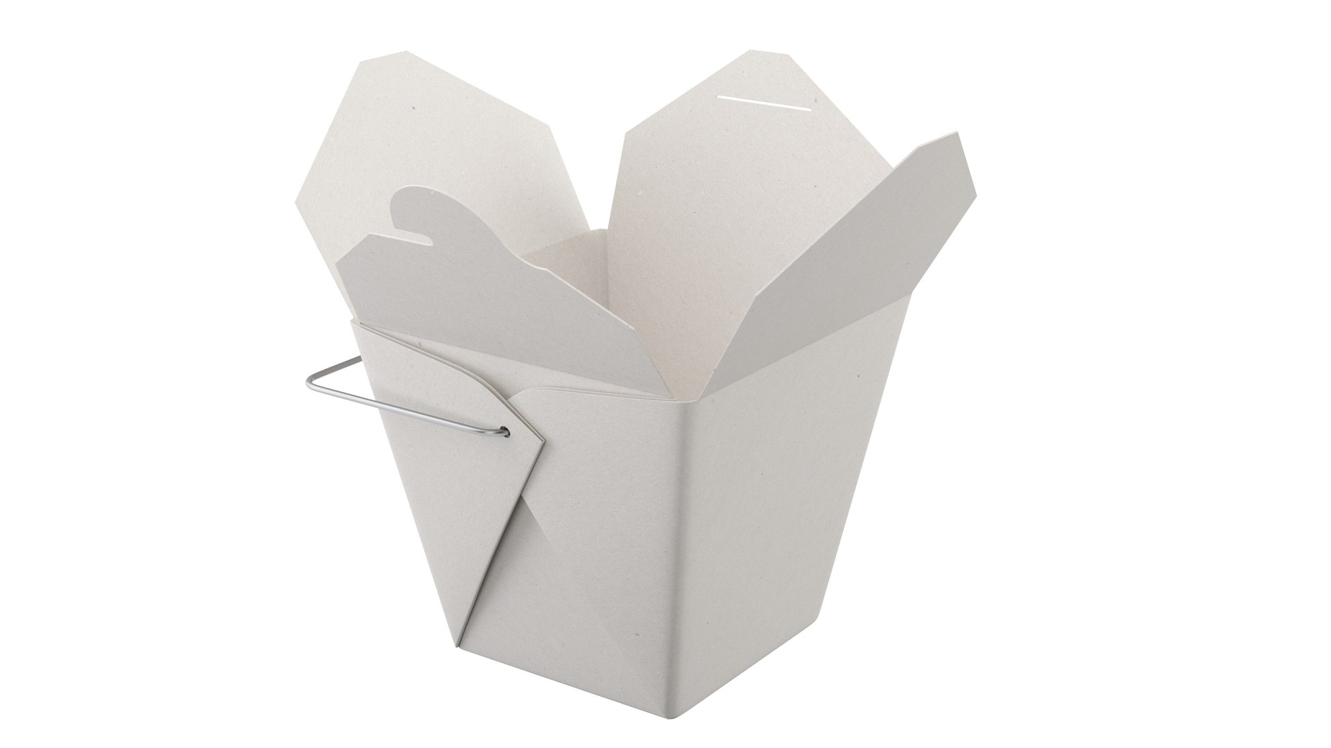 Chinese Food Container Open 3D - TurboSquid 2033390