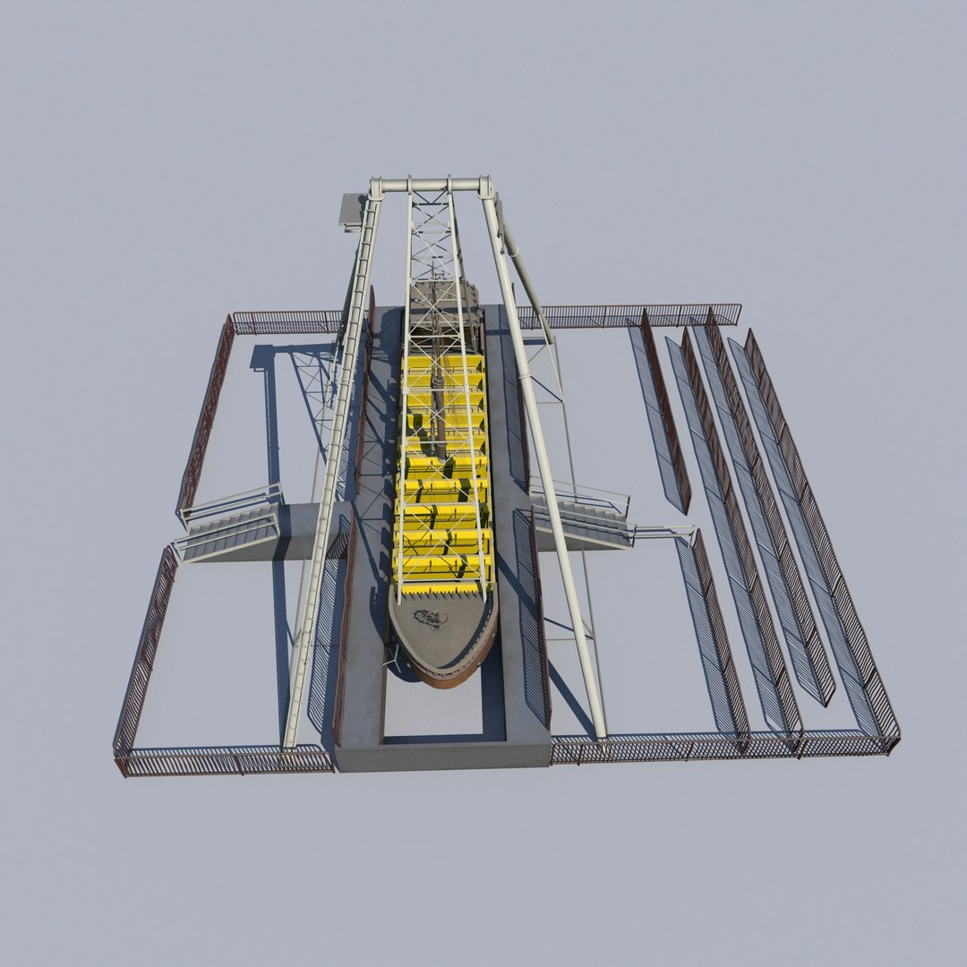 3D Pirate Ship Carousel - TurboSquid 2070545