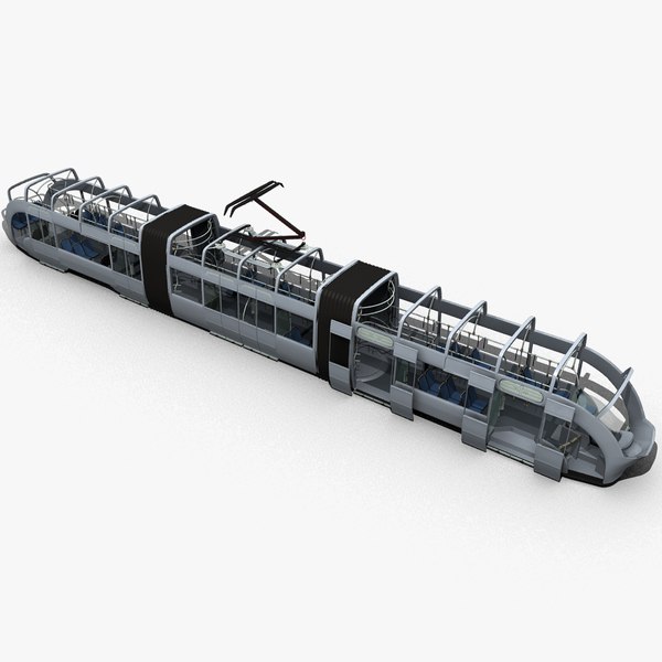 tram concept 3d model