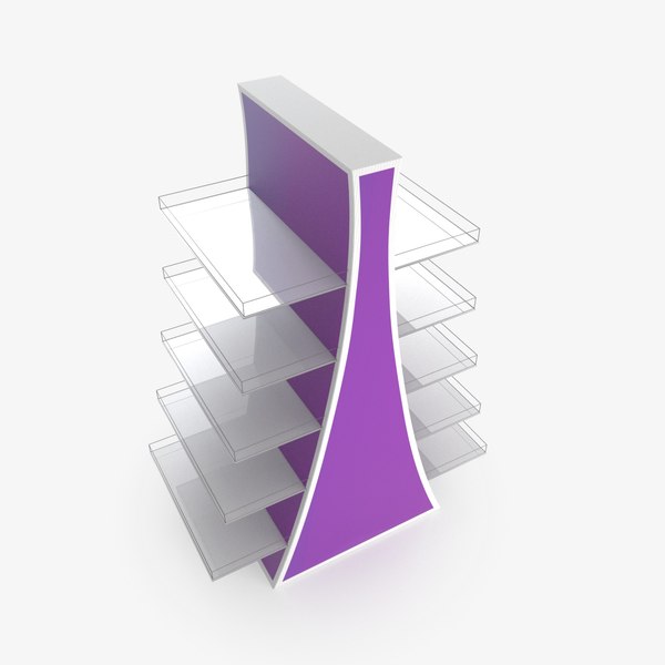 3D display rack - TurboSquid 1372966