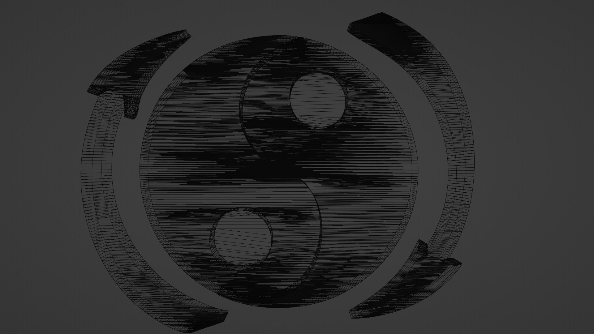 3D 3D Jeet Kune Do Logo - TurboSquid 2231804