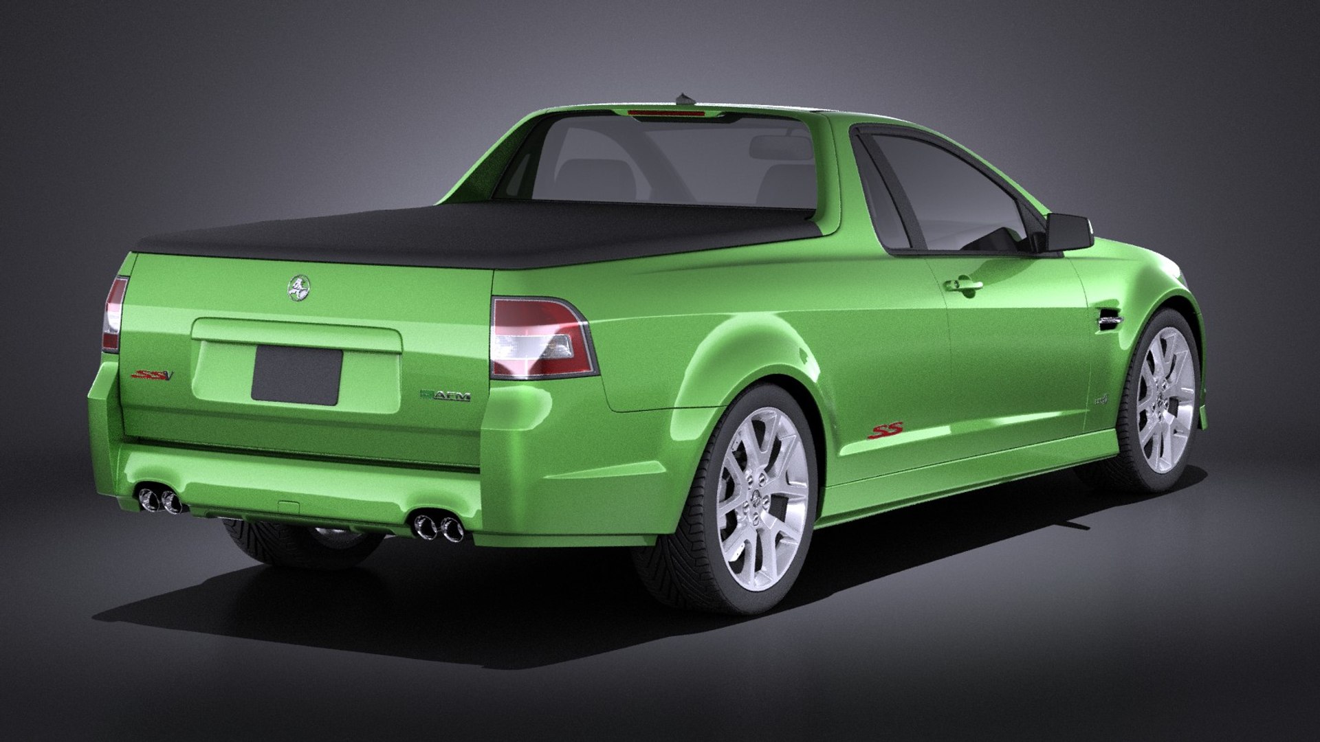 3d Model Holden Ve Ii