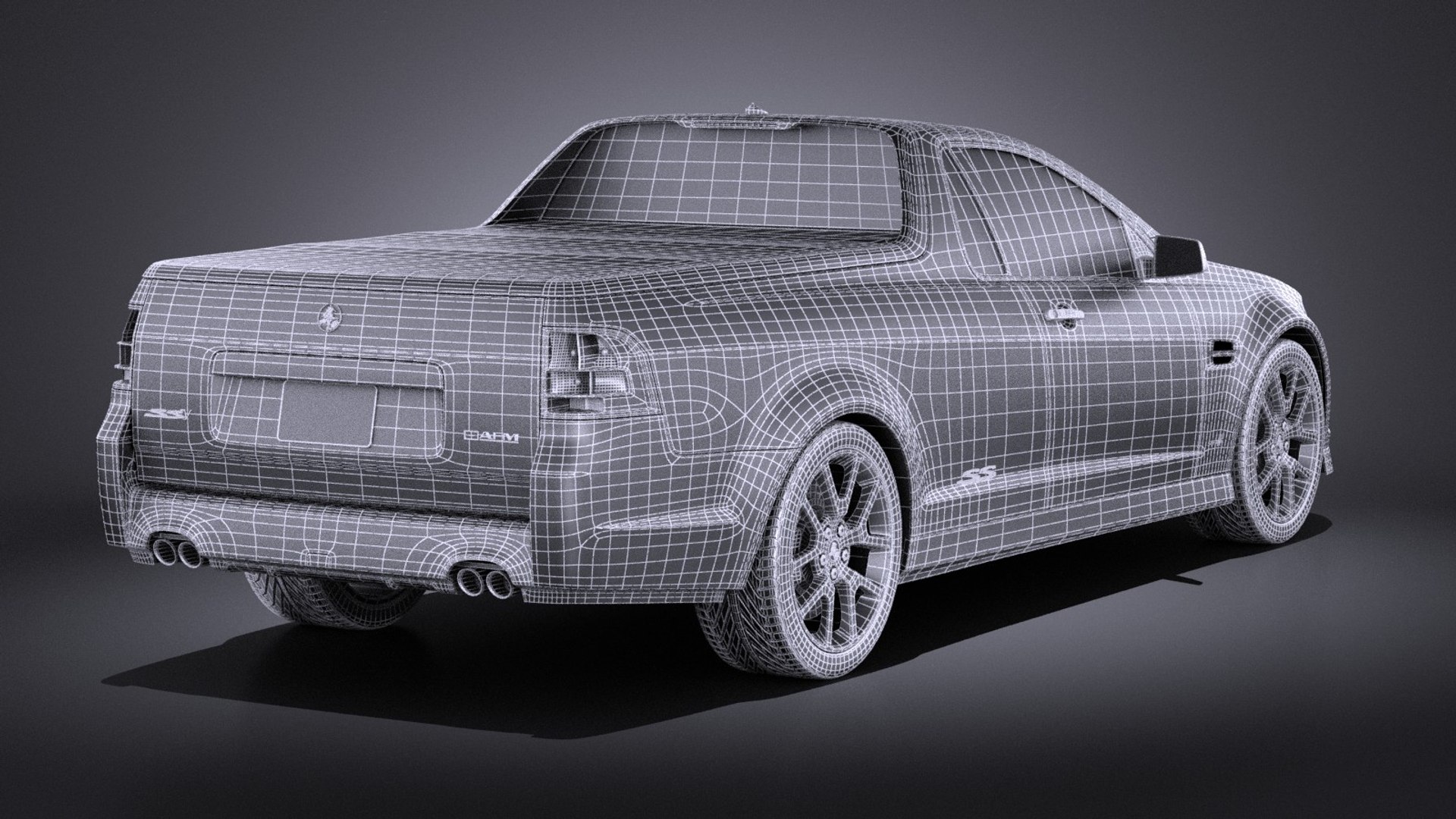 3d Model Holden Ve Ii