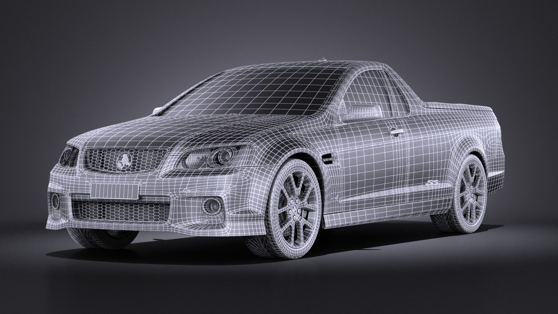 3d Model Holden Ve Ii