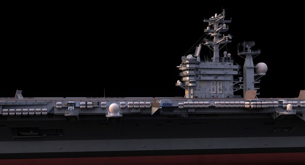 cvn uss nimitz 3d model