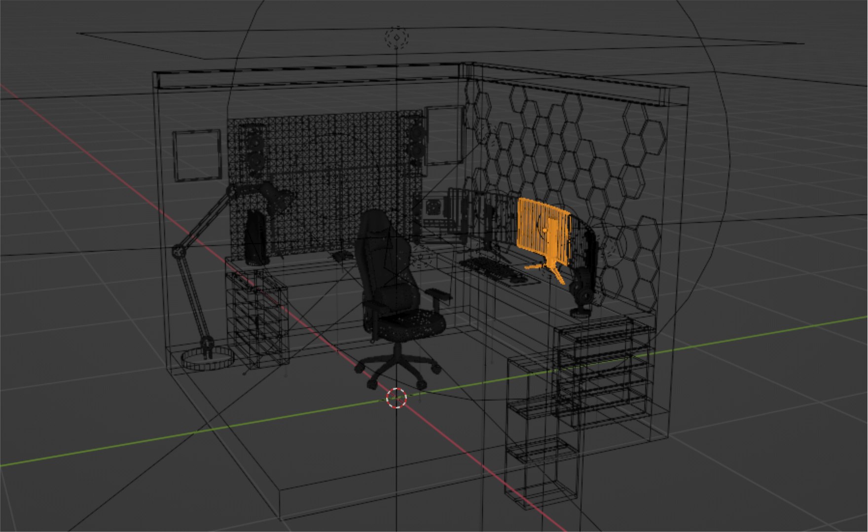 3D Gaming Room - TurboSquid 1907625