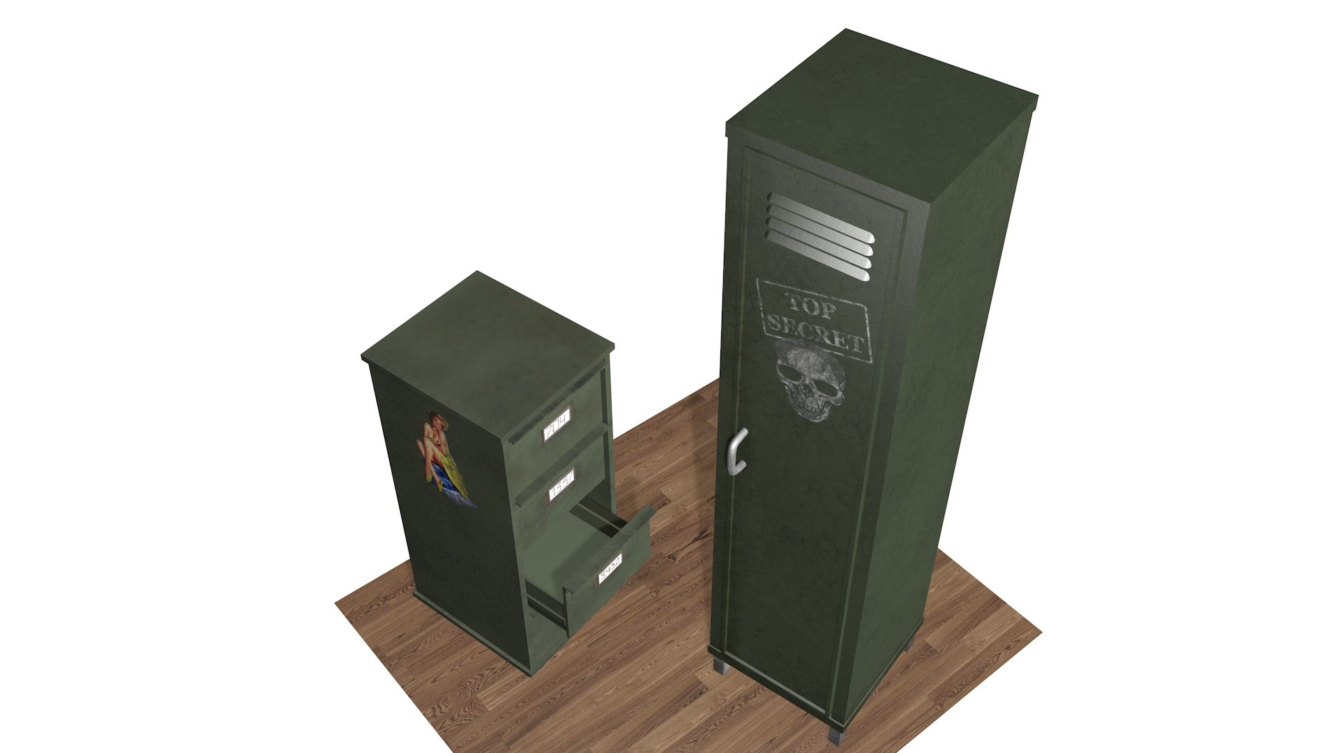 Security Furniture 3D Model - TurboSquid 1695132