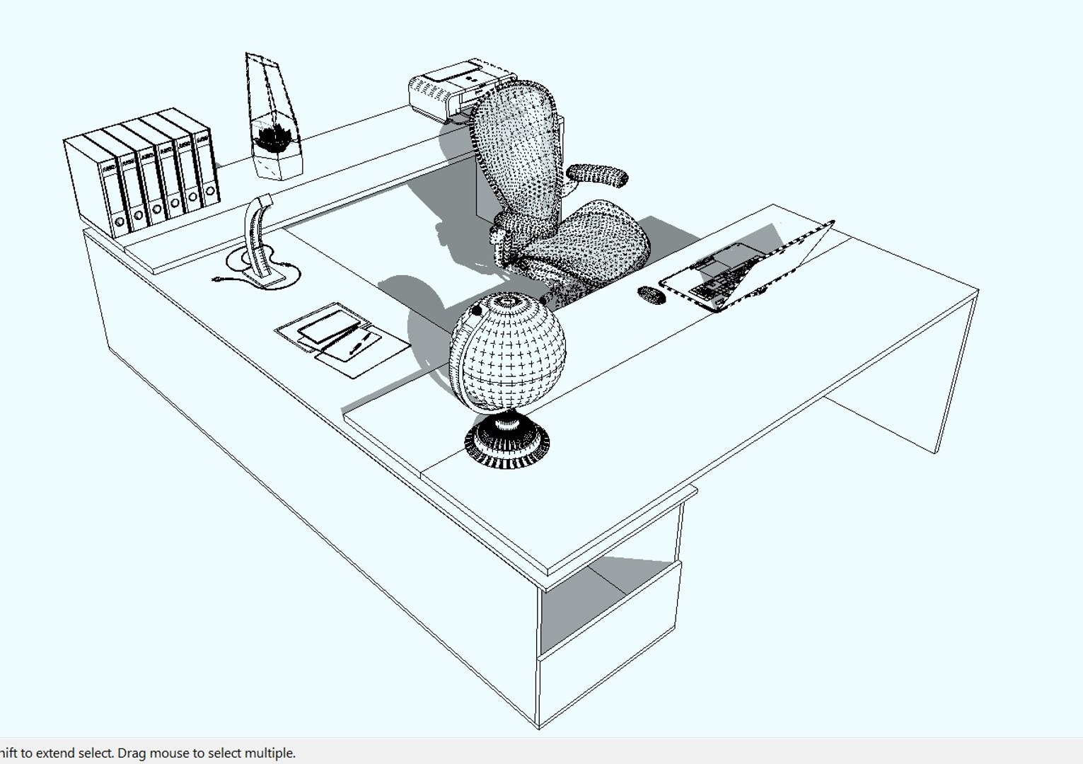 Office Desk 3D - TurboSquid 1590229
