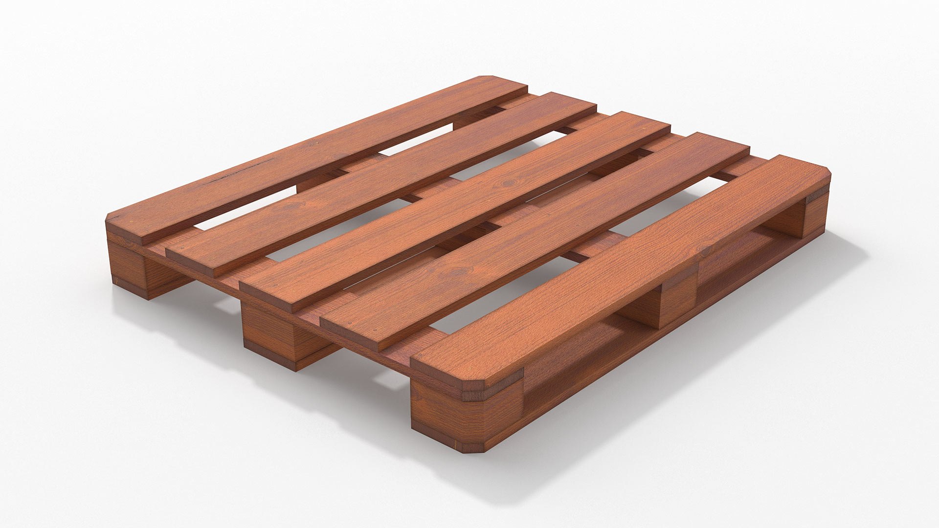 3D Wooden Pallet 06 PBR Brown - TurboSquid 2183043