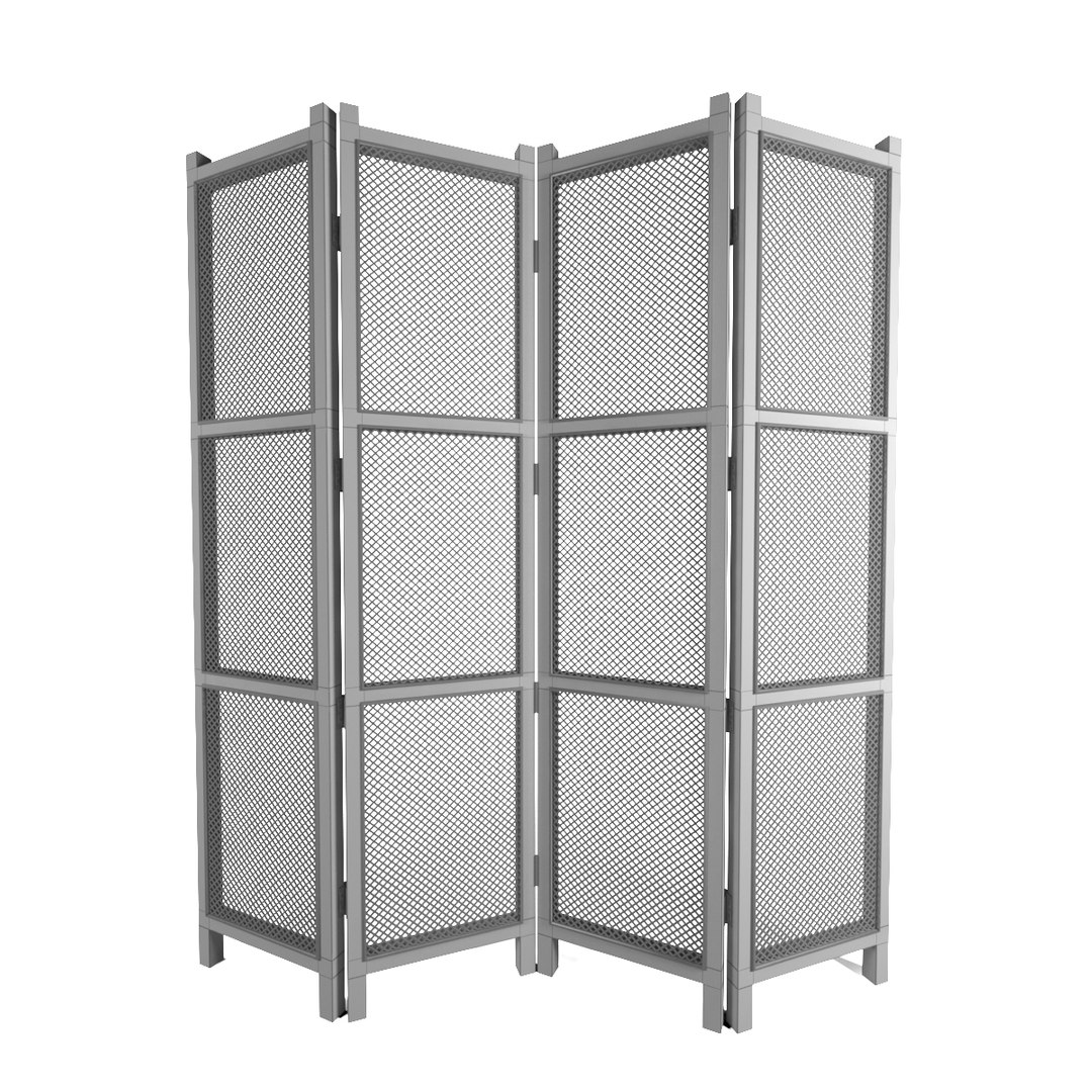 3D Wood Screen Paravan Model - TurboSquid 1460772