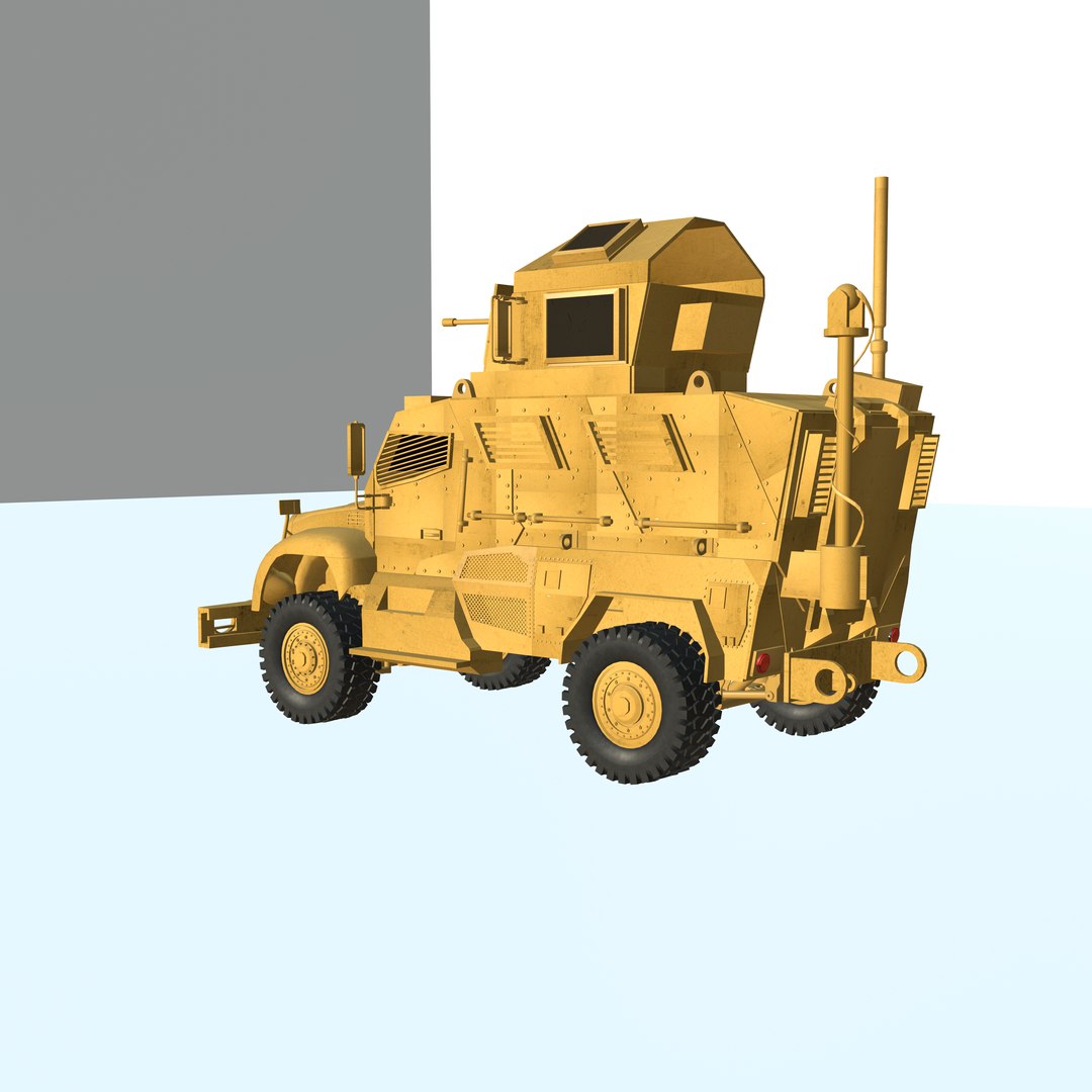 3D Navistar MaxxPro Low-poly Model - TurboSquid 2081728