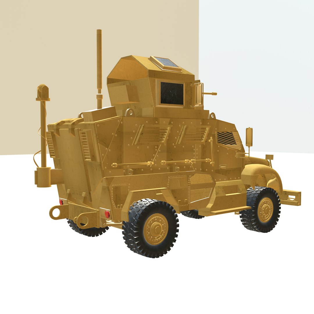 3D Navistar MaxxPro Low-poly Model - TurboSquid 2081728