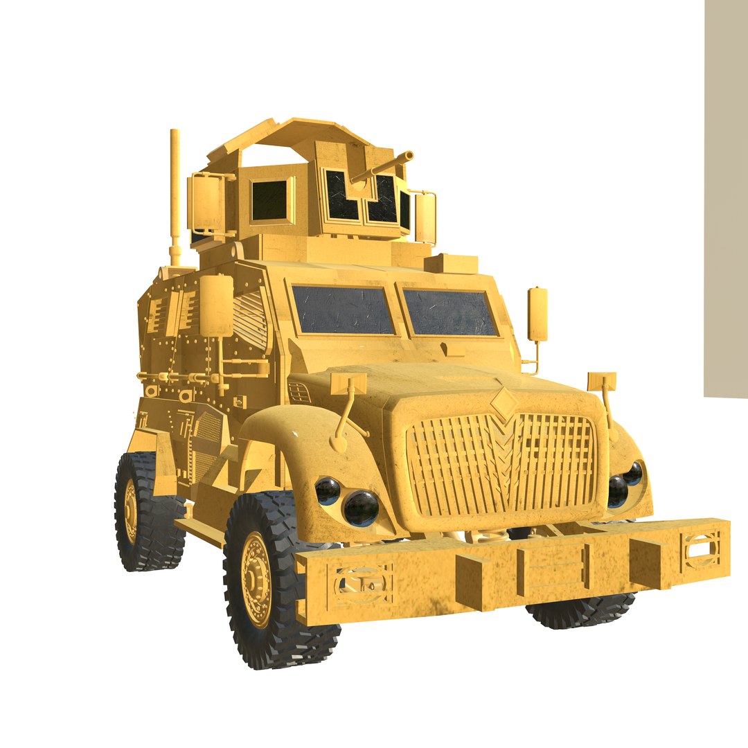 3D Navistar MaxxPro Low-poly Model - TurboSquid 2081728