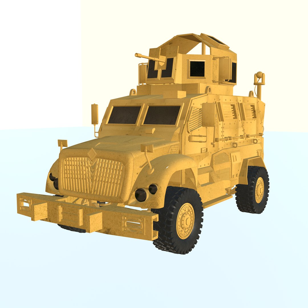 3D Navistar MaxxPro Low-poly Model - TurboSquid 2081728