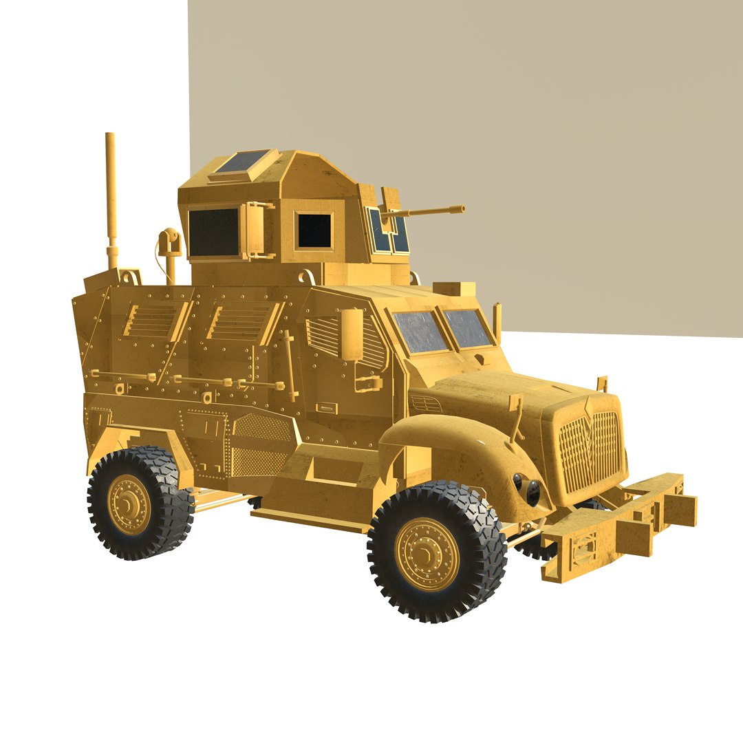 3D Navistar MaxxPro Low-poly Model - TurboSquid 2081728