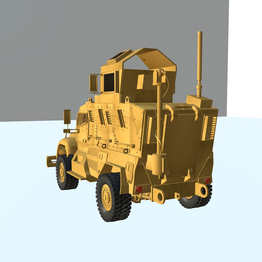 3D Navistar MaxxPro Low-poly Model - TurboSquid 2081728