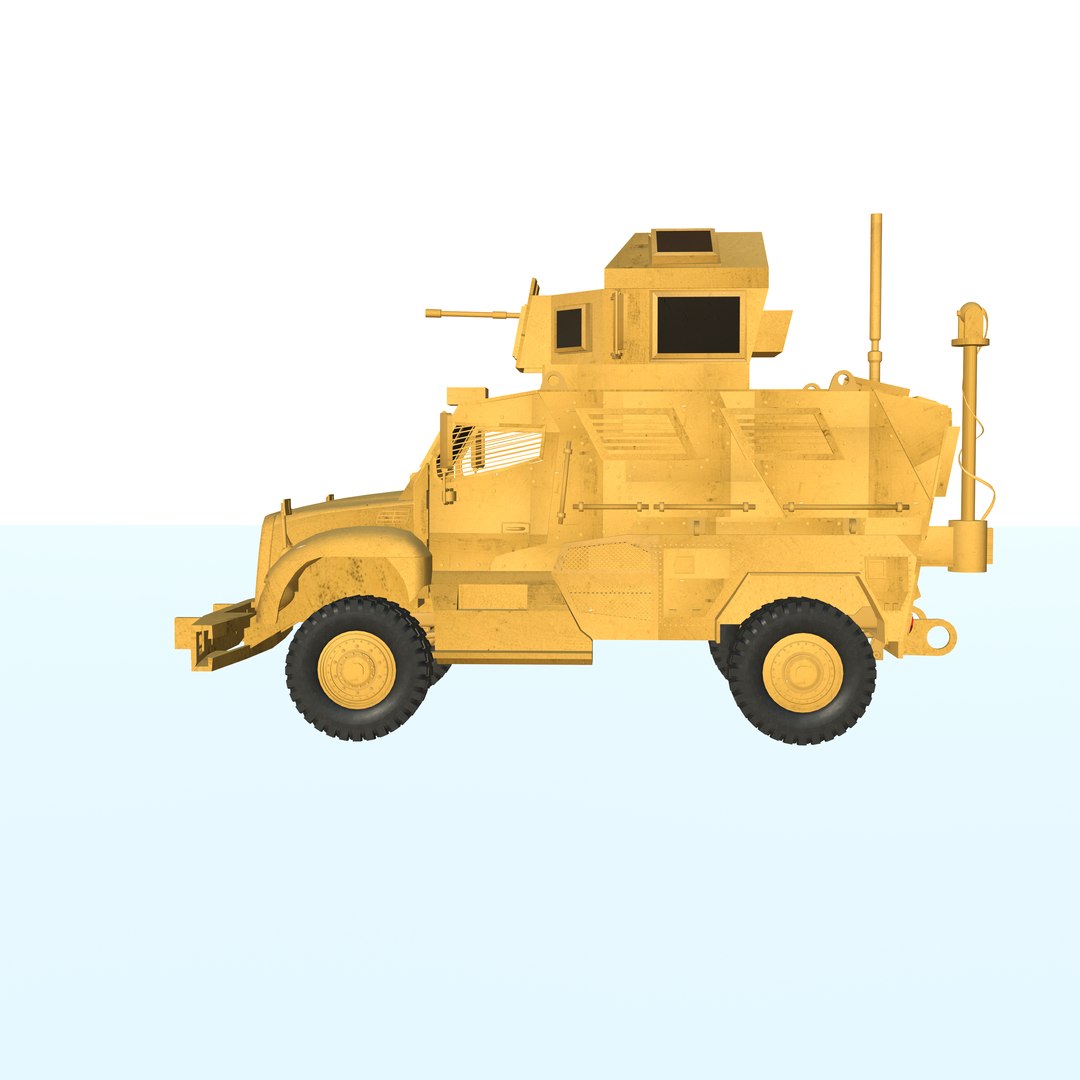 3D Navistar MaxxPro Low-poly Model - TurboSquid 2081728