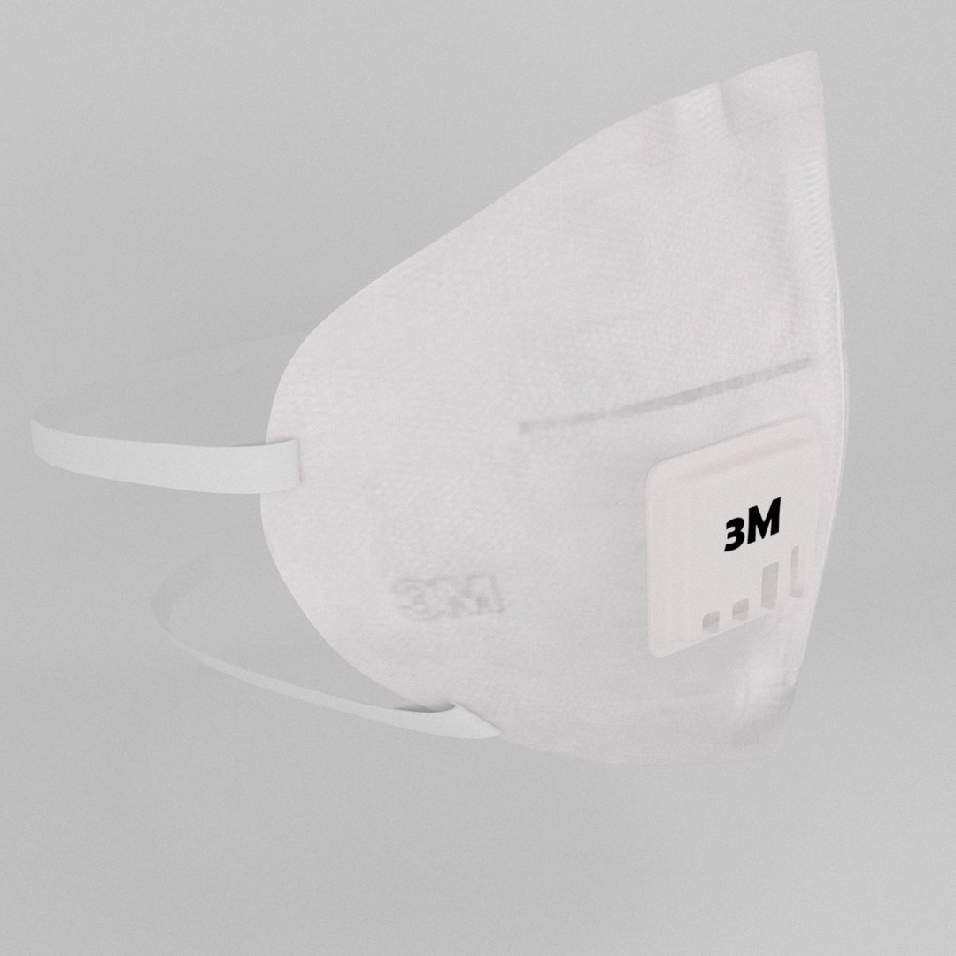 3m Protective Mask 3D - TurboSquid 1584902