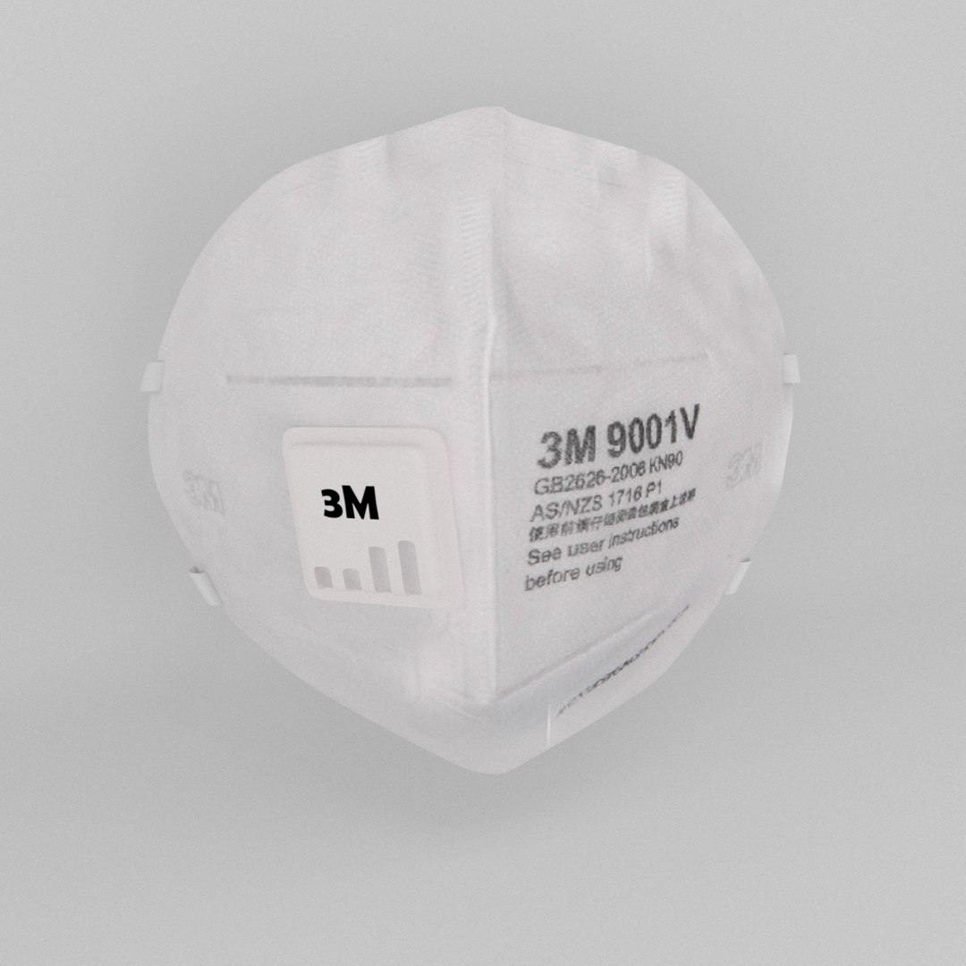 3m Protective Mask 3D - TurboSquid 1584902