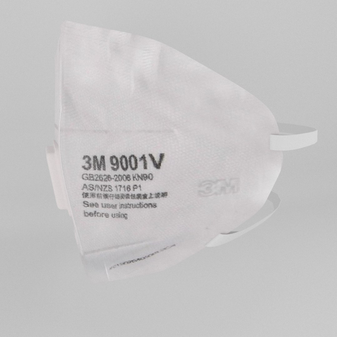 3m Protective Mask 3D - TurboSquid 1584902