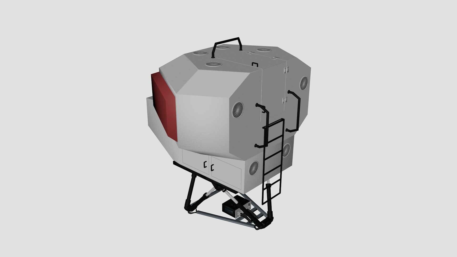 3d Model Simulator Dome