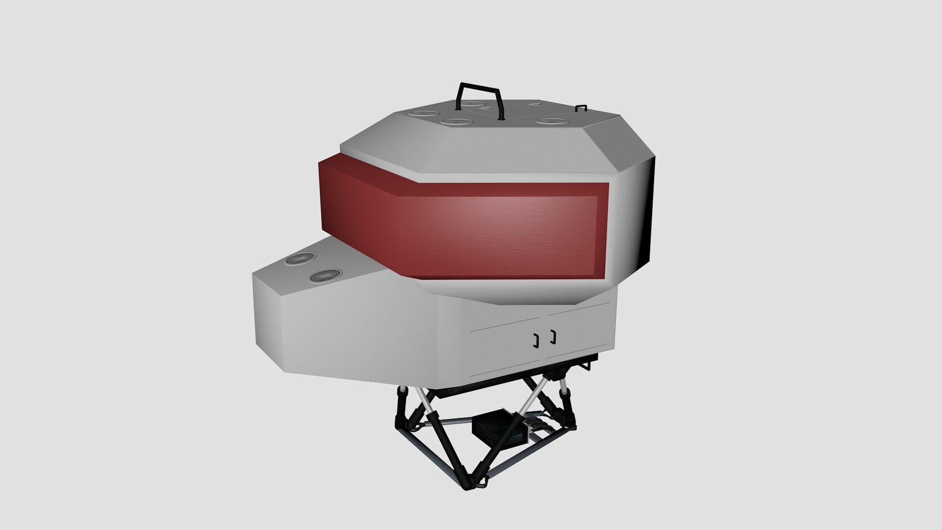 3d Model Simulator Dome