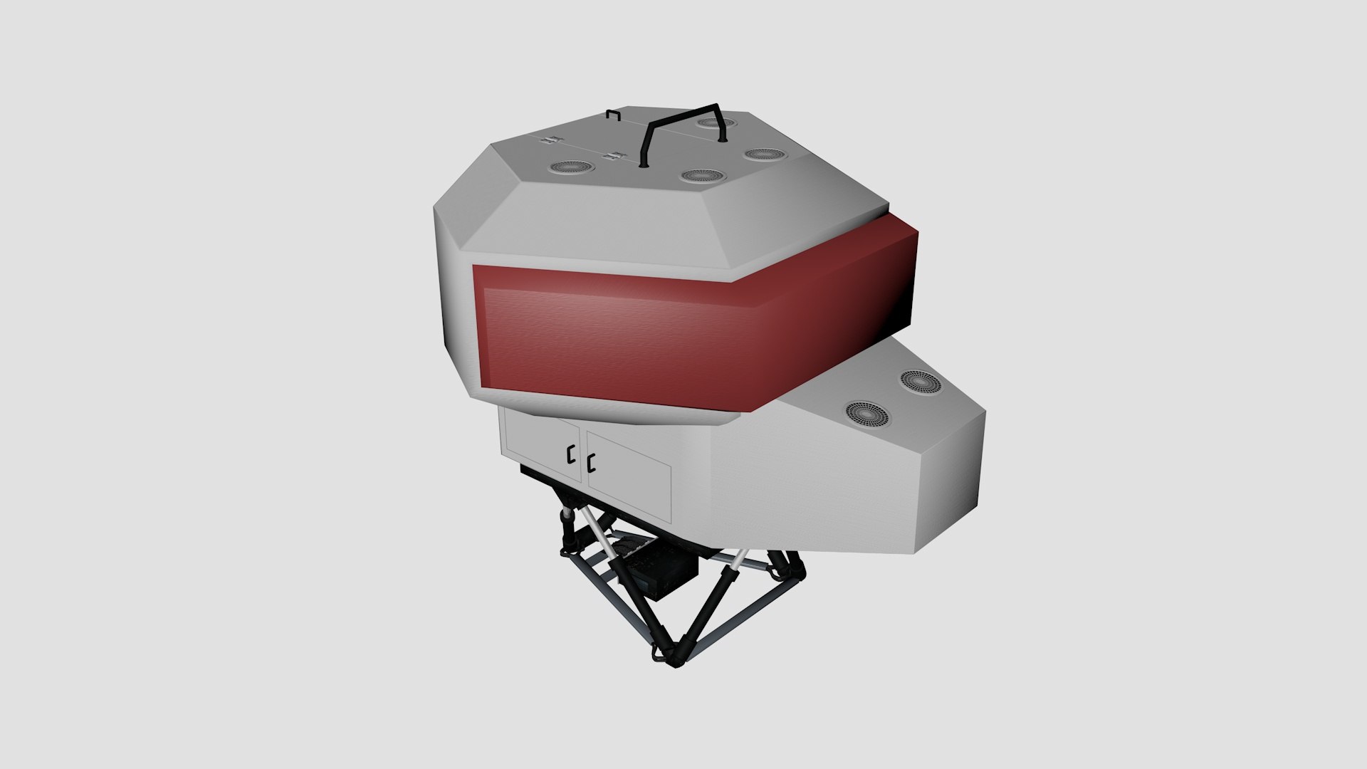 3d Model Simulator Dome
