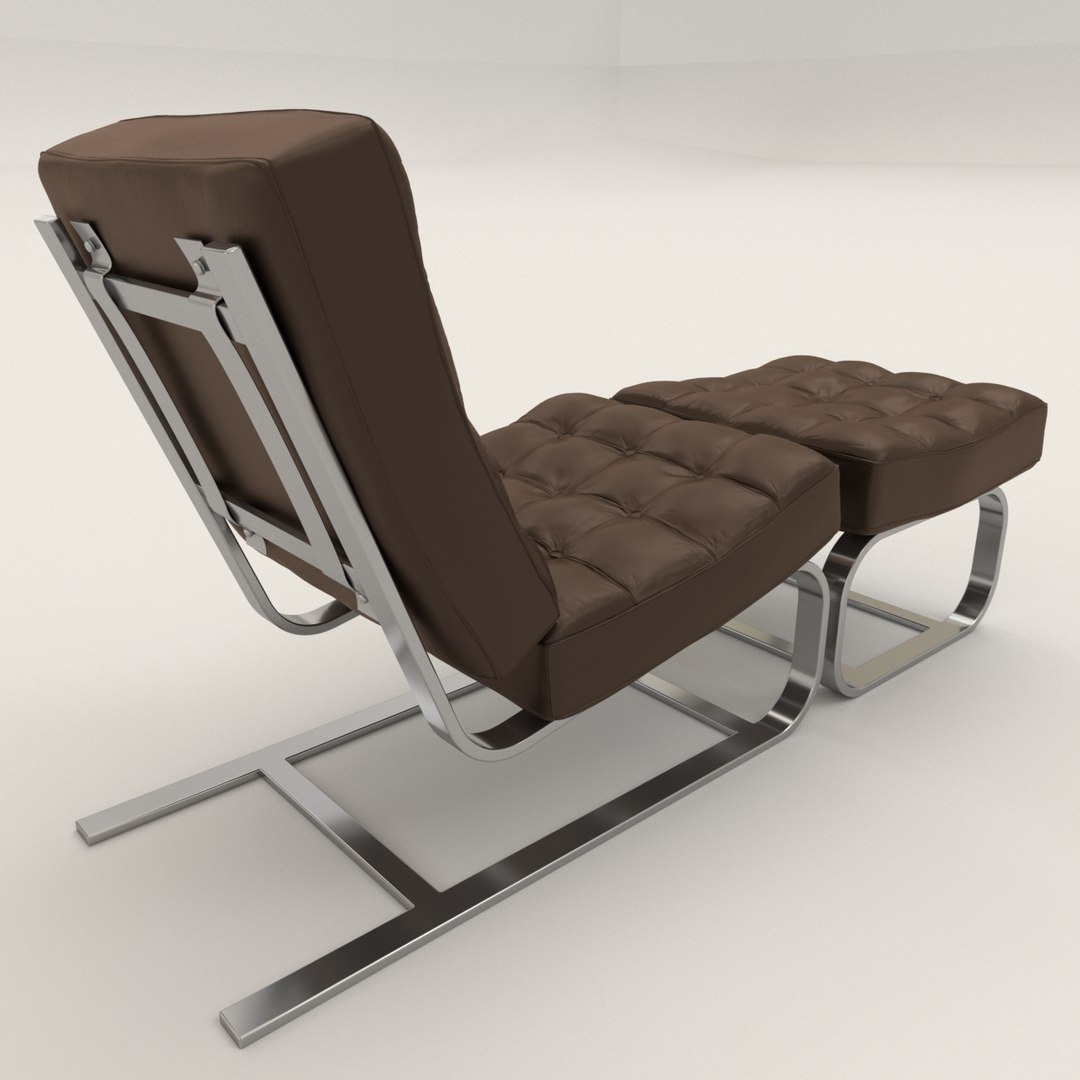 Leather Relax Chair 3D Model - TurboSquid 1527082