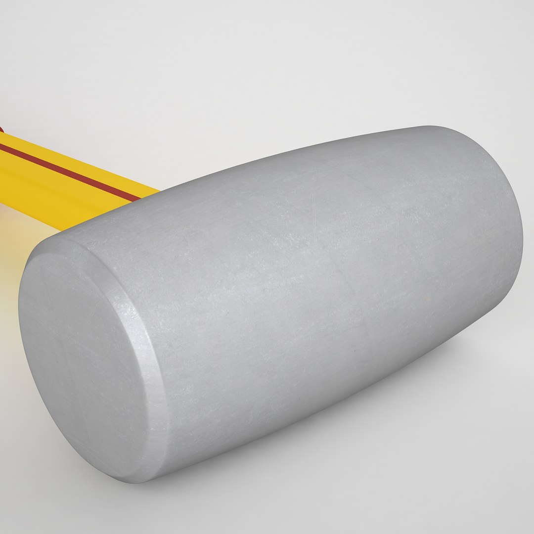 3d Aluminum Hammers Model