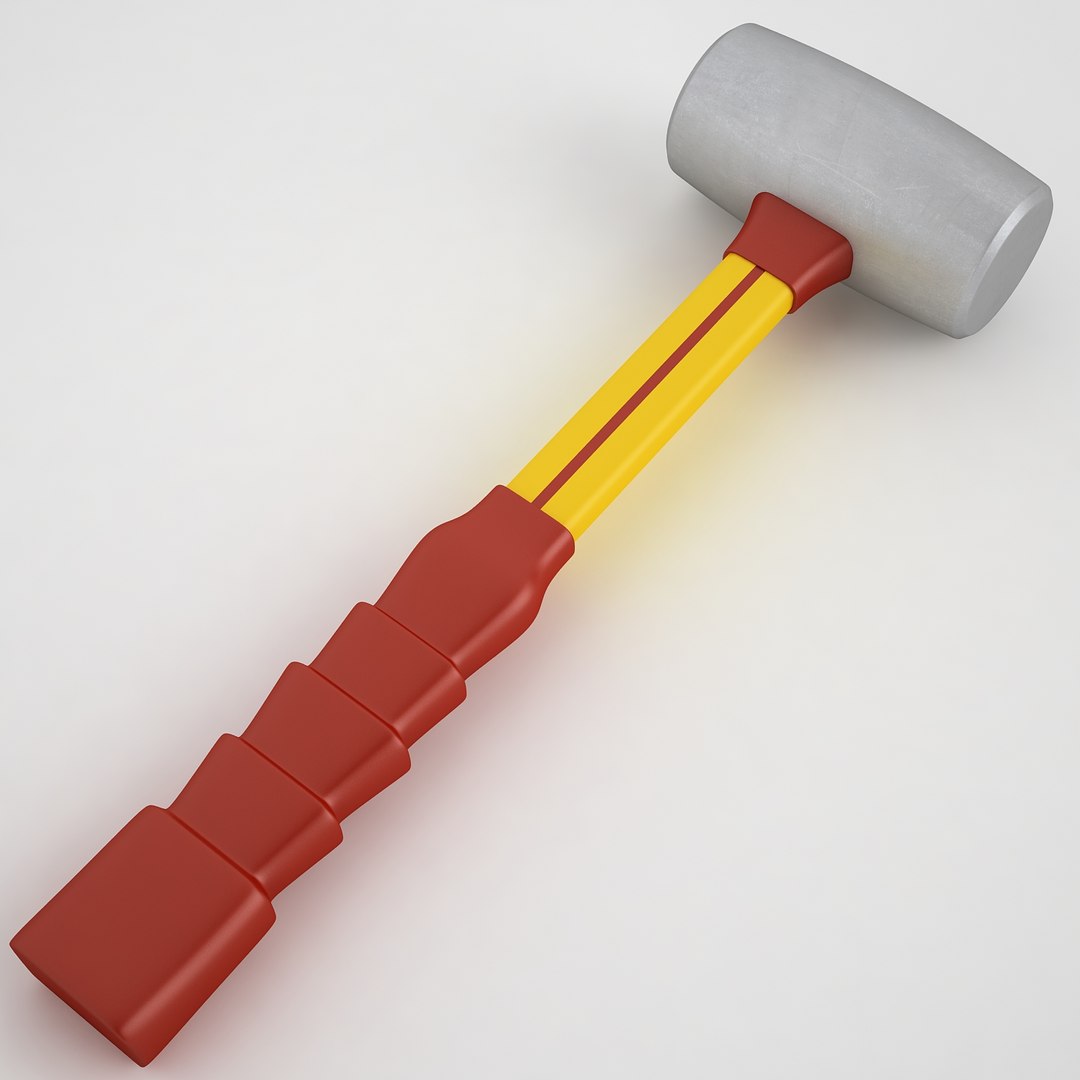 3d Aluminum Hammers Model