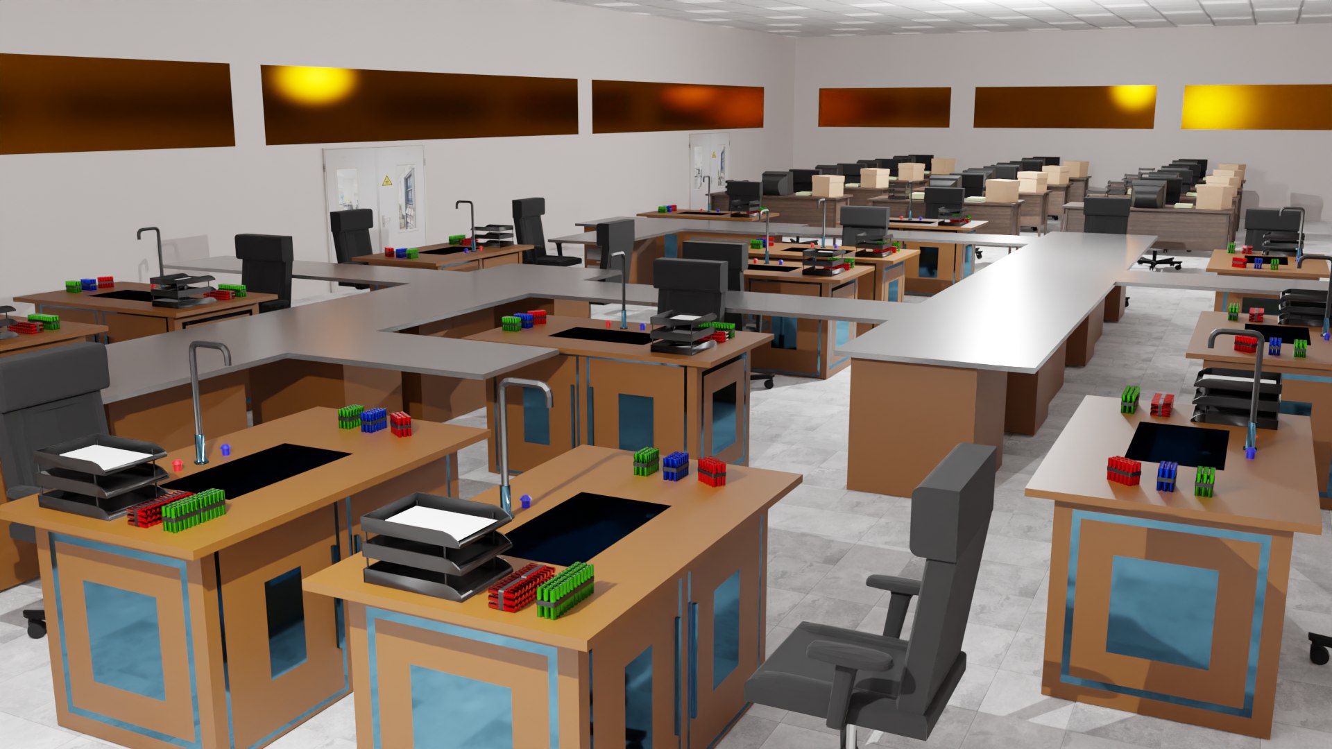 3D Laboratory Interior - TurboSquid 2140782