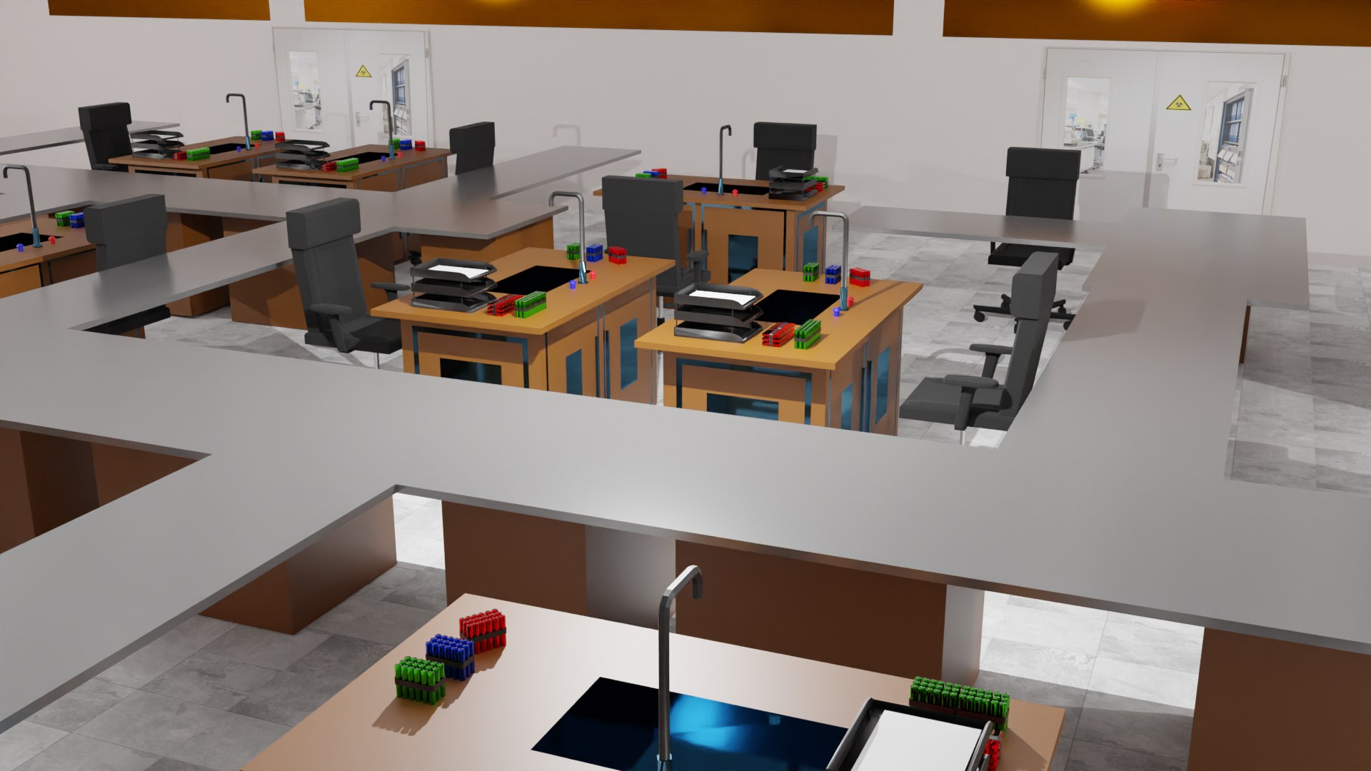 3D Laboratory Interior - TurboSquid 2140782