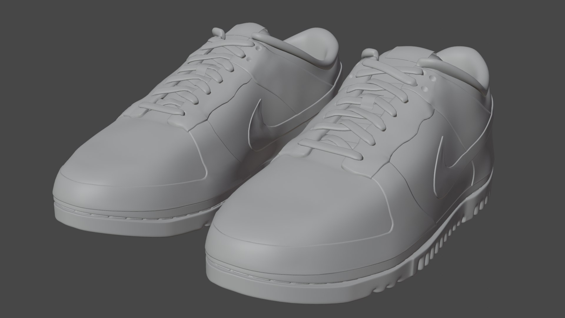 3D Model Nike Dunk Low PBR 3D Model - TurboSquid 2211082
