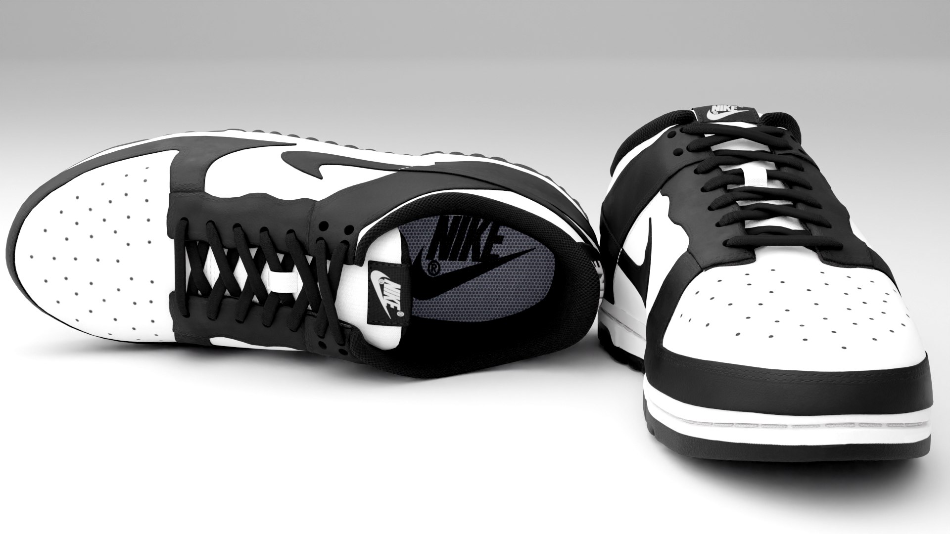 3D Model Nike Dunk Low PBR 3D Model - TurboSquid 2211082