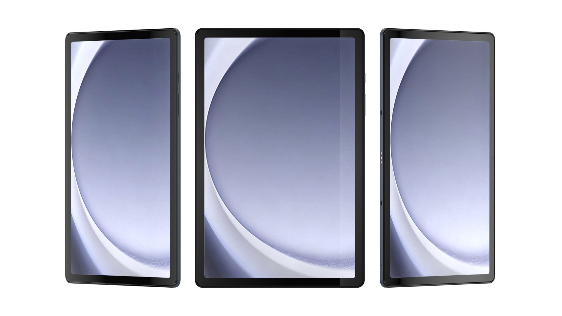 3D Samsung Galaxy Tab A9 Plus Charcoal Blue Model - TurboSquid 2225772