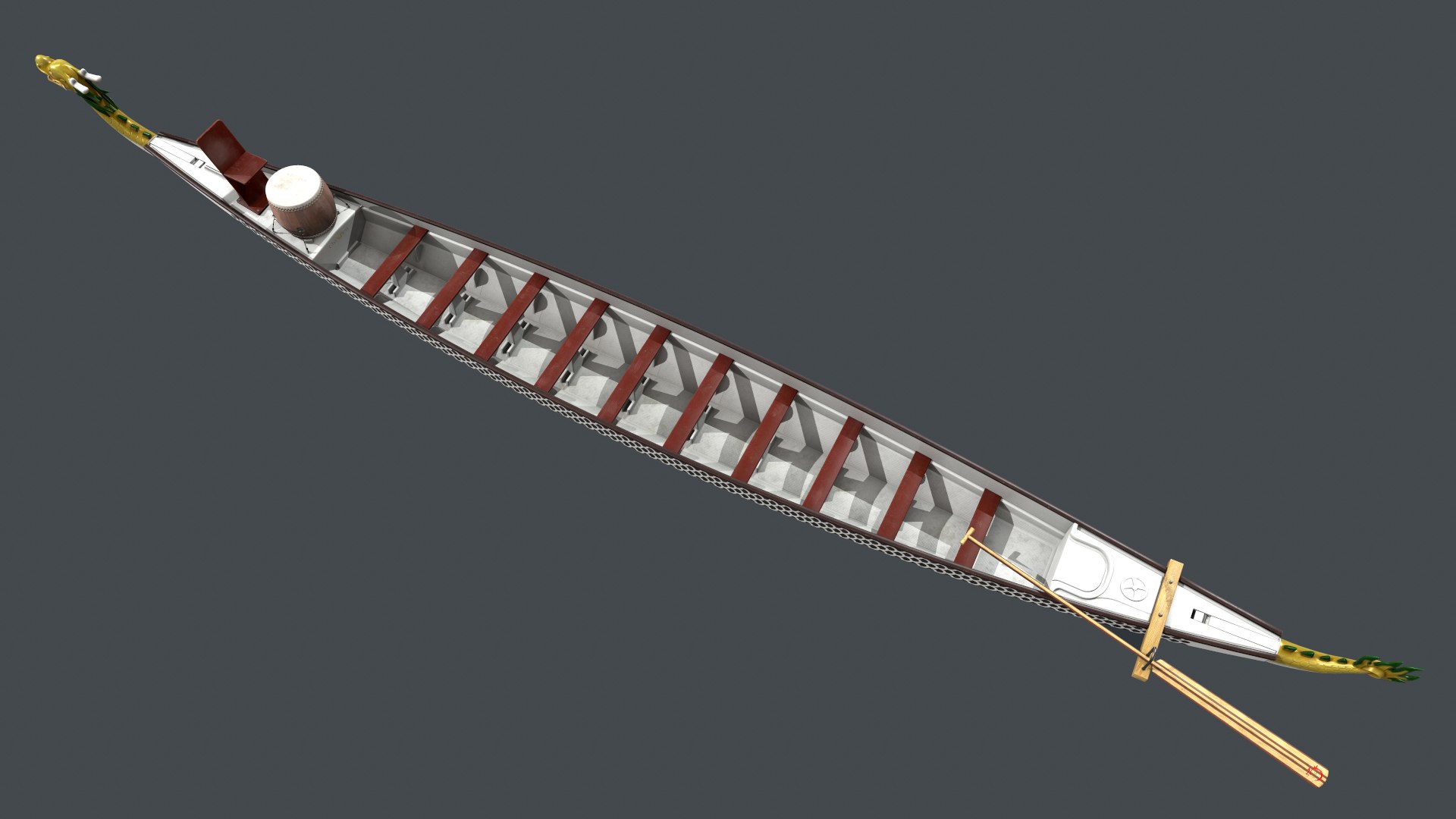 IDBF Dragon Boat 3D Model - TurboSquid 2187215