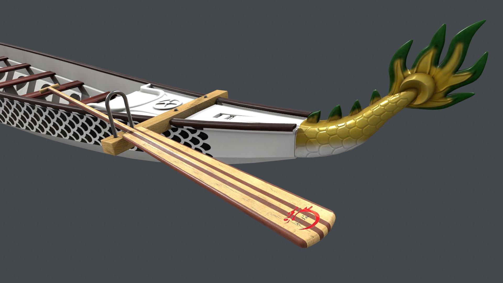 IDBF Dragon Boat 3D Model - TurboSquid 2187215