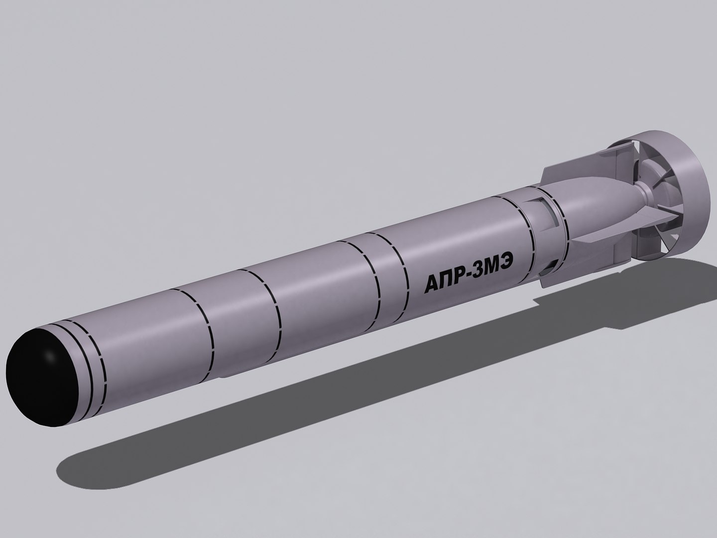 apr-3me missile apr-3e 3d model