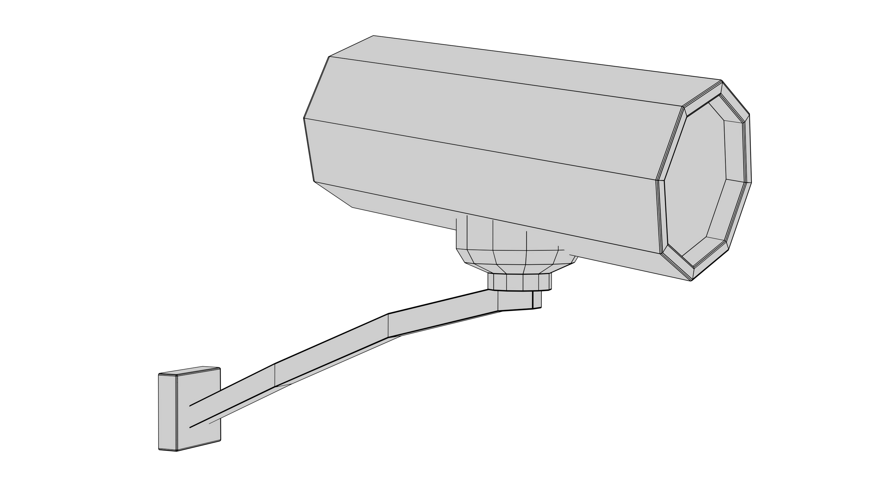 Cctv camera - 3D model - TurboSquid 1307291