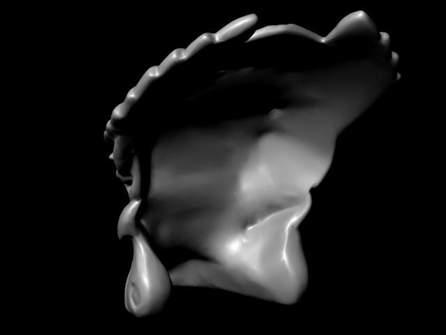 3d Model Ancient Predator Mask