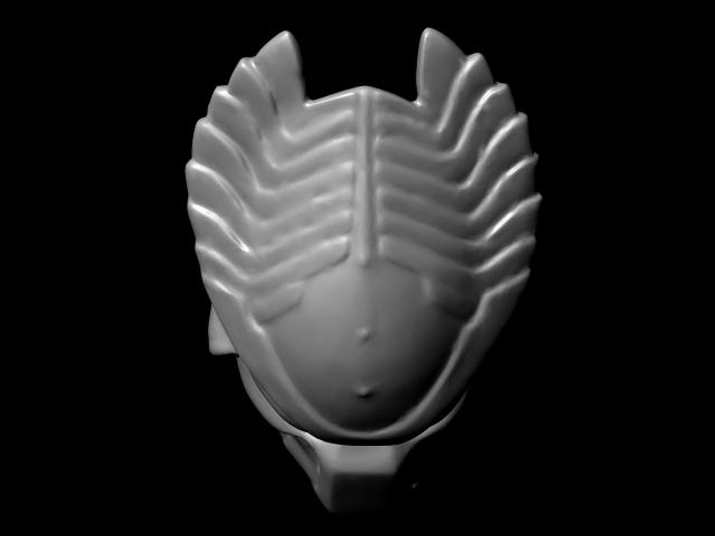 3d Model Ancient Predator Mask