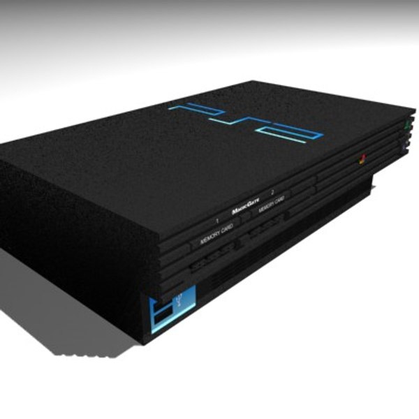 playstation2 playstation 3d model