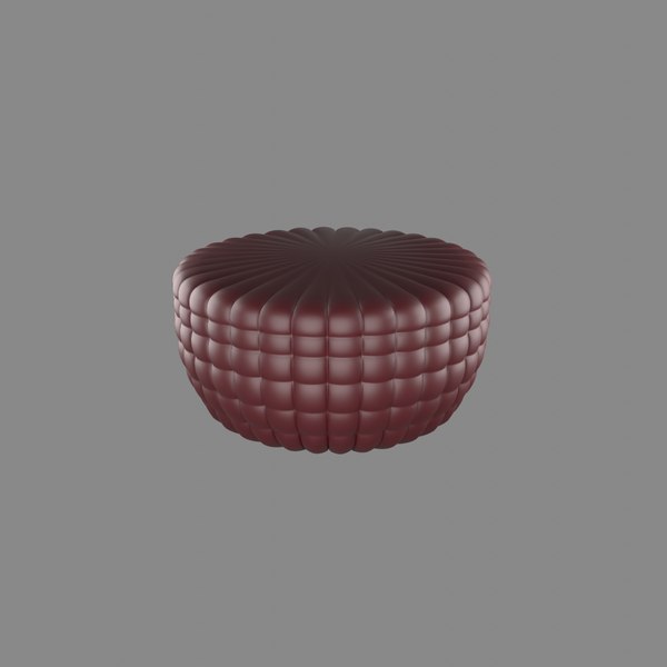 3D Tufted ottoman 2 - TurboSquid 1840295