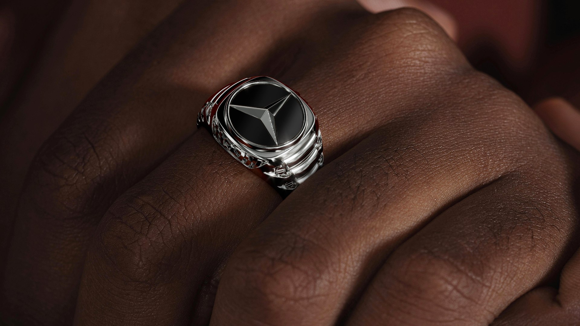 Classic Mercedes Benz Ring 3D Model - TurboSquid 2413973