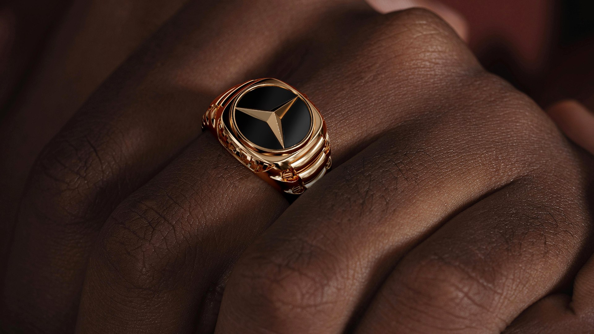 Classic Mercedes Benz Ring 3D Model - TurboSquid 2413973