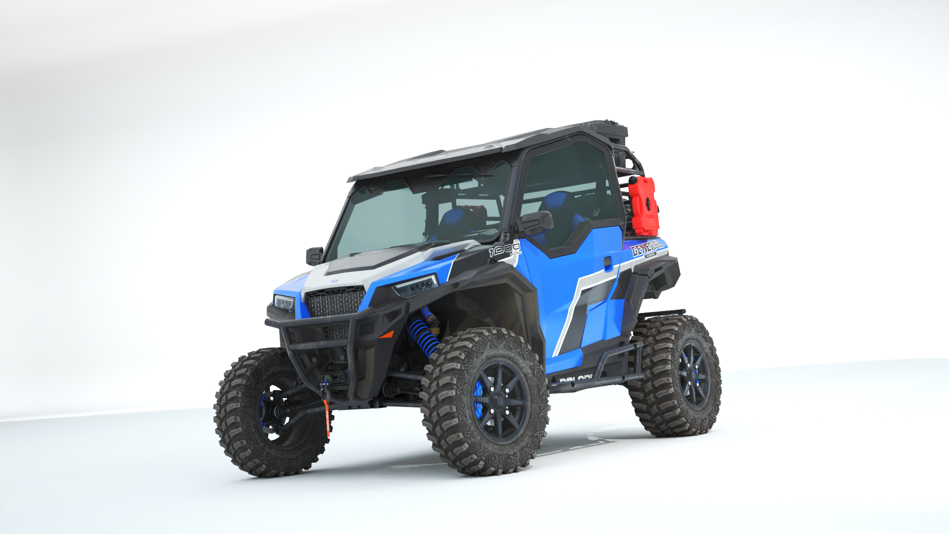 Polaris General Blue 3 3D Model - TurboSquid 2296860