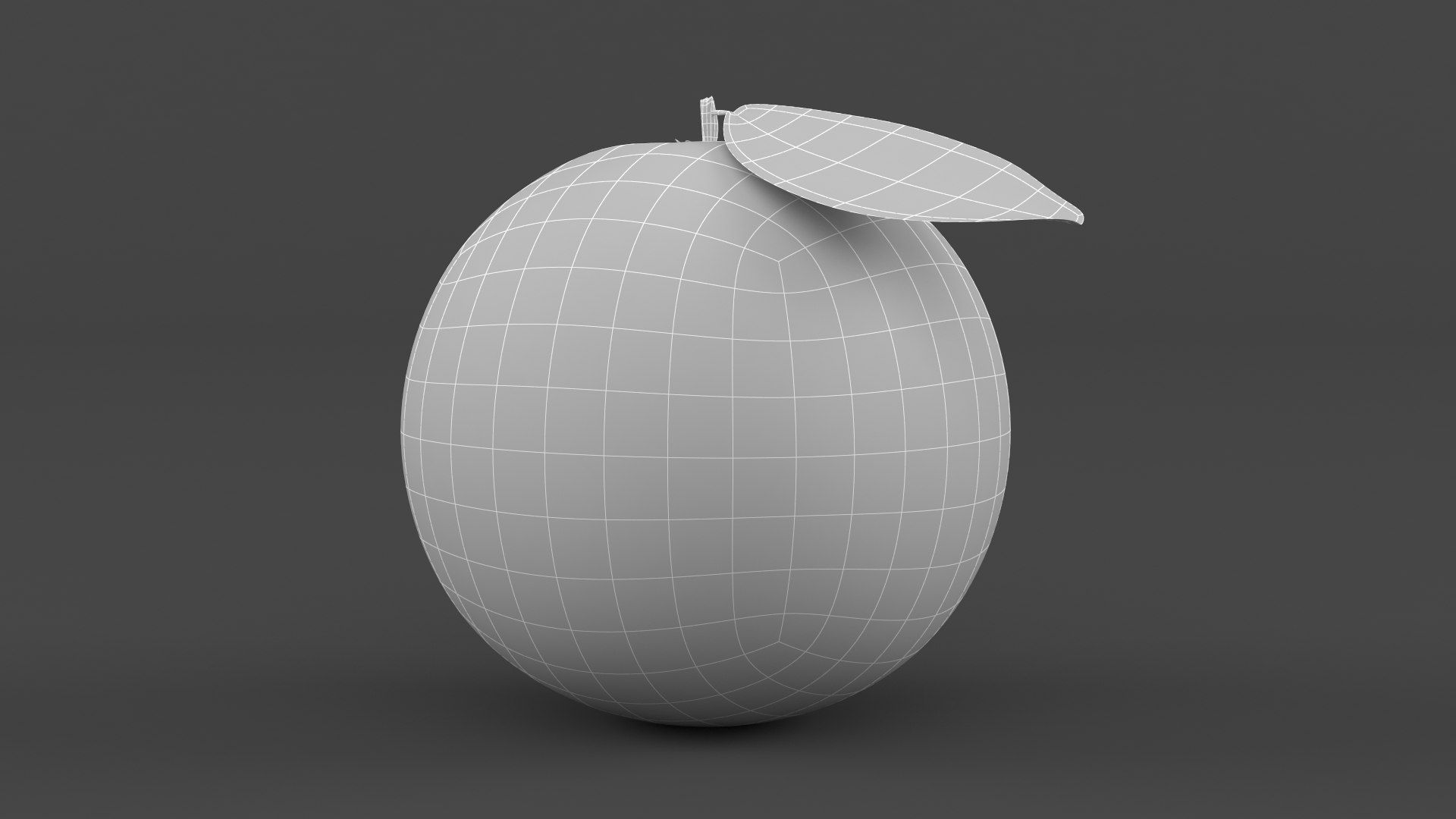 Orange Fruit Model - TurboSquid 1947662