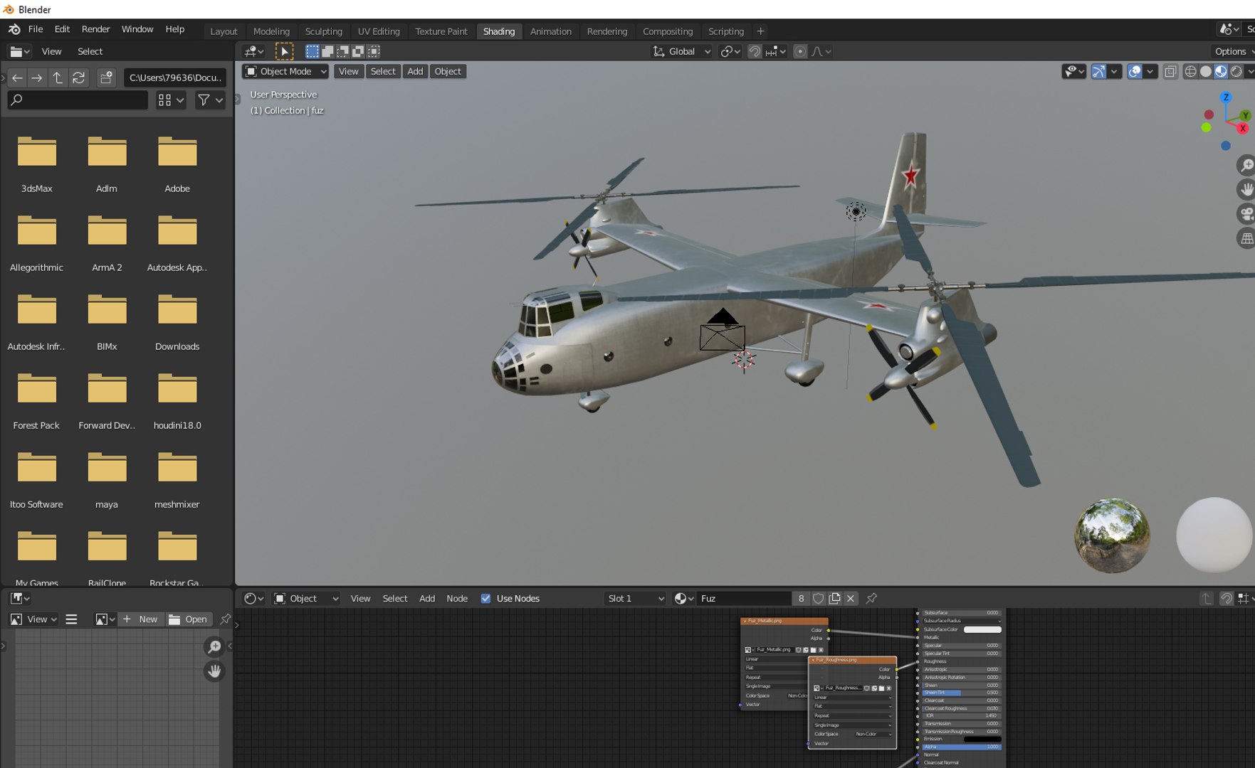 3D Ka-22 Helicopter Model - TurboSquid 2297351