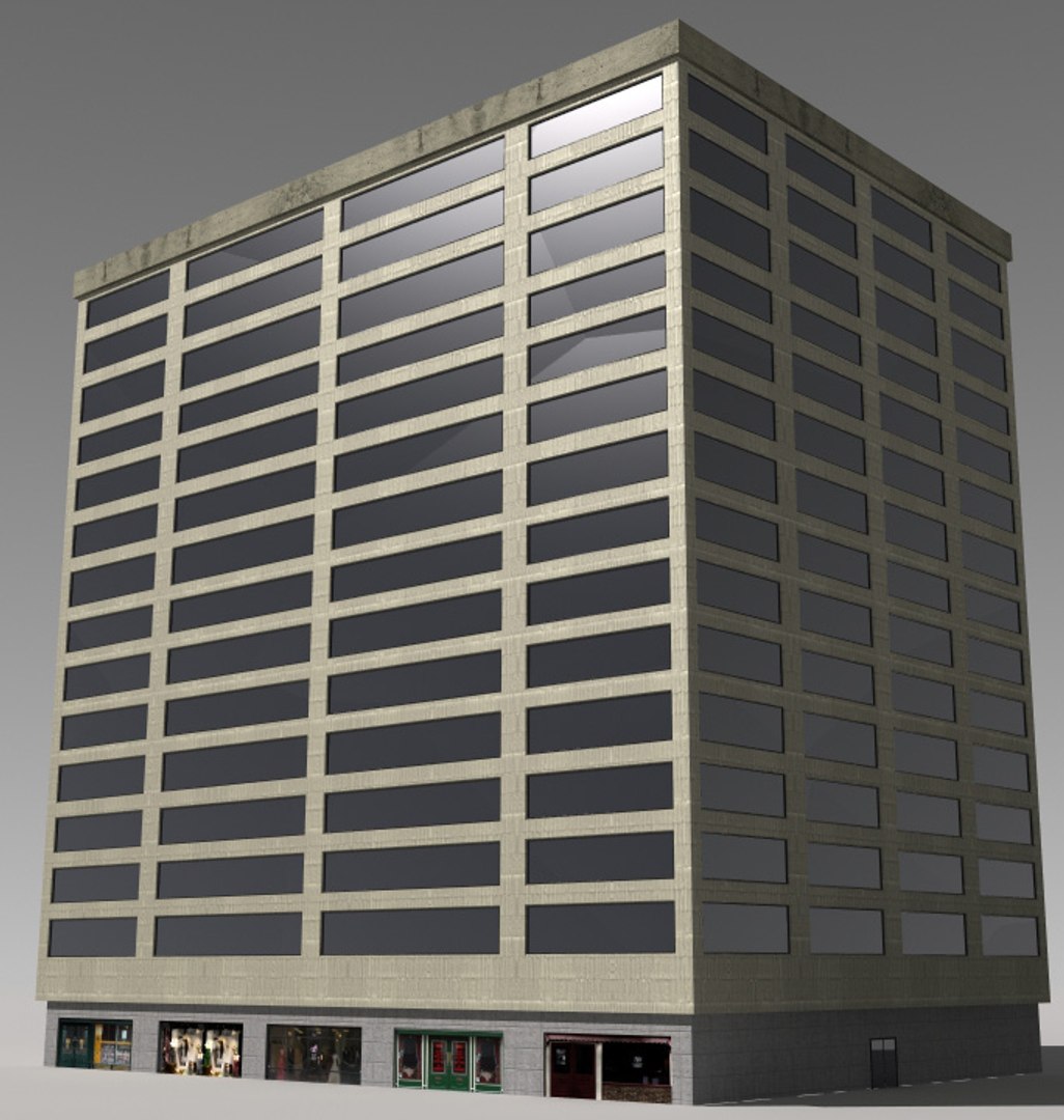 3ds Max Building City