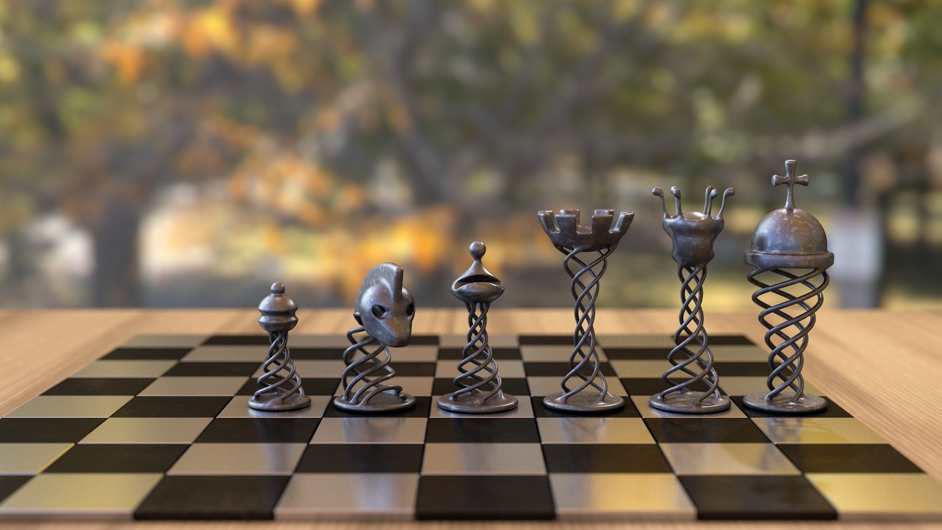 3D Chess - TurboSquid 1678373
